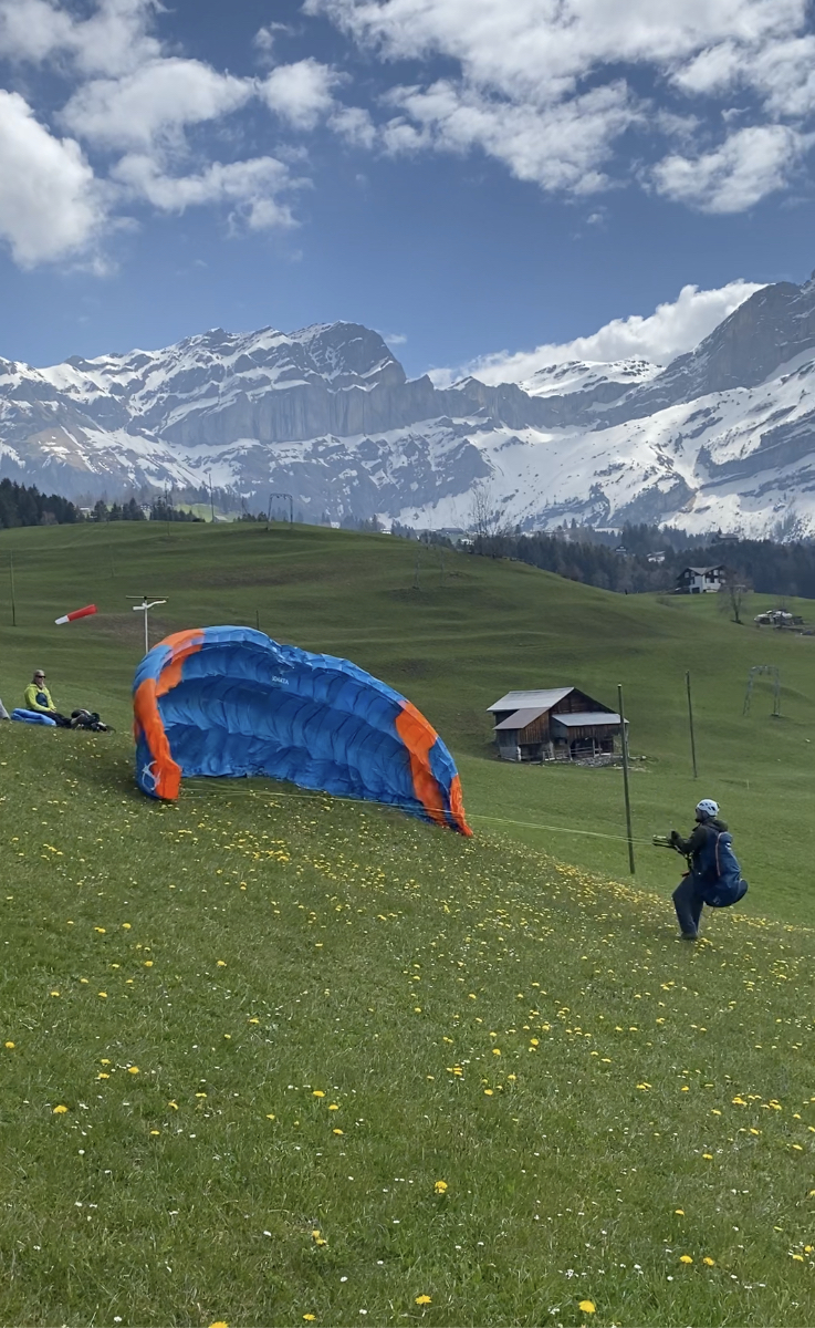 Gleitschirm Startplatz: Haldi | burnair Map